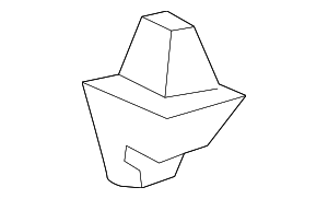 2008-2009 Pontiac G8 2008-2009 Pontiac G8 Black Left Sun Visor Support ...