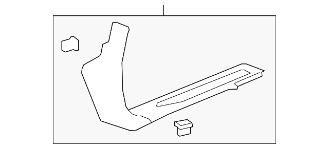 84874311 - Front Sill Plate 2019-2025 GM | Londoff Discount Parts