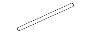 84796475 - Front Passenger Side Door Window Inner Sealing Strip 2018 ...