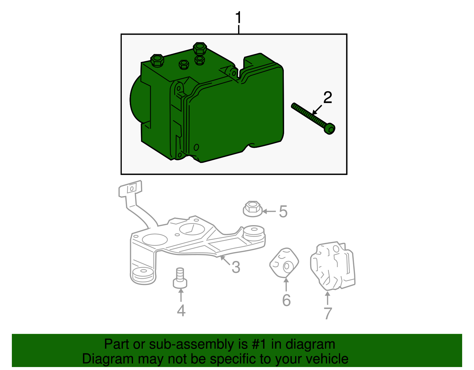 OEM 2007 Toyota Tundra Actuator Assembly 44050-0C170 | LaGrange Toyota ...