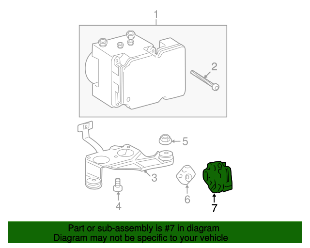 2007-2017 Toyota Yaw Rate Sensor 89180-0C070 | Toyota Parts
