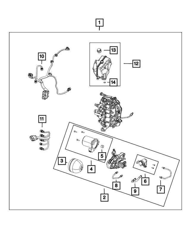 MOPAR NONE CONTROL - 68232132AA - 68232132AA | Mopar Online Parts