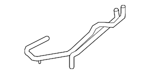 2017-2020 Ford Upper Hose HG9Z-8260-A | TascaParts.com