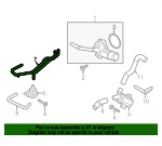 2017-2020 Ford Upper Hose HG9Z-8260-A | TascaParts.com