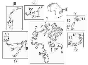 19434579 - Positive Crankcase Ventilation (PCV) Tube Group 1 Auto Parts