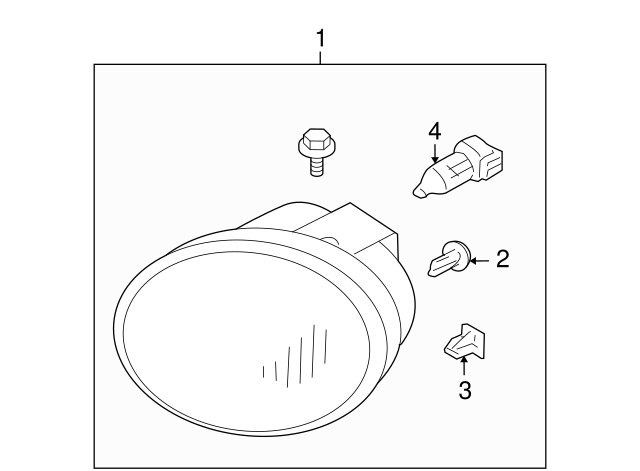 Fog Lamp Assembly Grommet - Nissan (26399-8J000) | TascaParts.com