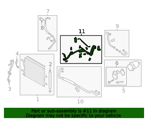 2019-2023 Hyundai Kona Electric Suction Tube 97775-K4010 | OEM Parts Online