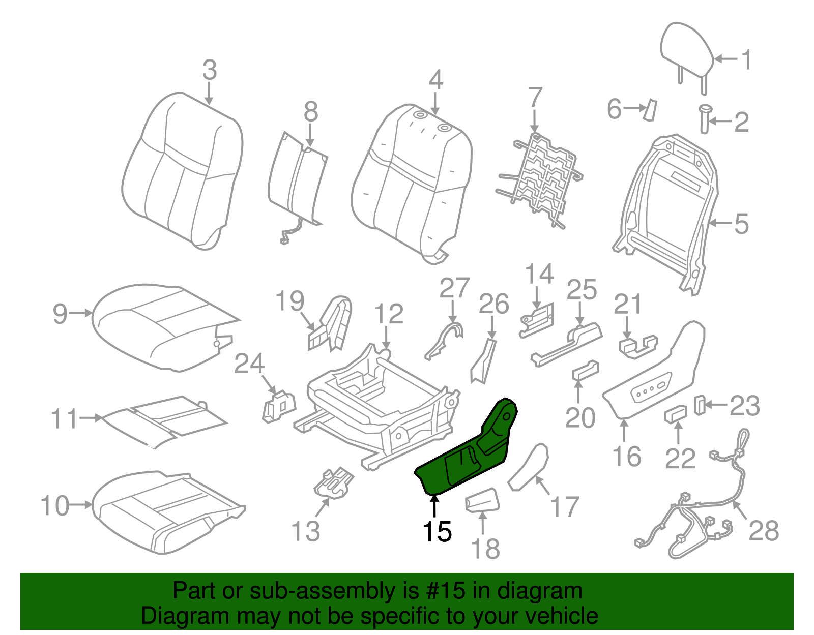 2017-2023 Nissan Outer Finish Panel 87380-6FK0A | Sullivan Brothers Nissan