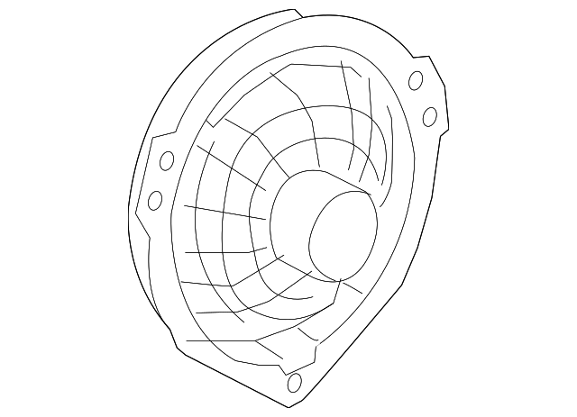 166-820-20-02 - Front Dr Speaker For 2012-2019 Mercedes-Benz | Mercedes ...