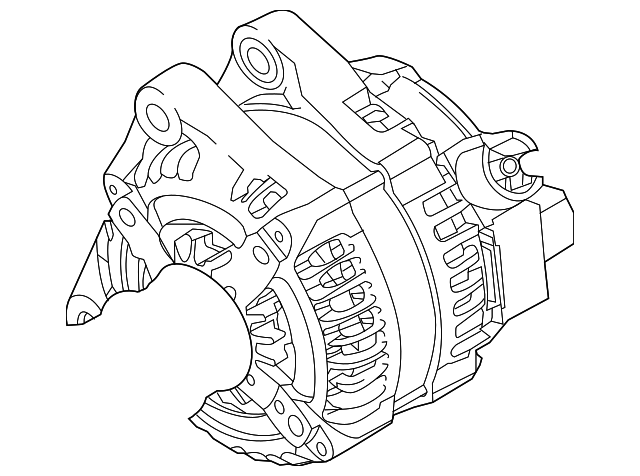 2015-2018 Ford Focus Alternator CV6Z-10346-C | TascaParts.com