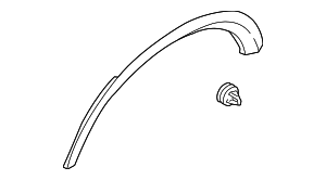 2007-2014 Volvo XC90 Flare - Driver's Side (LH) 39882660 | TascaParts.com