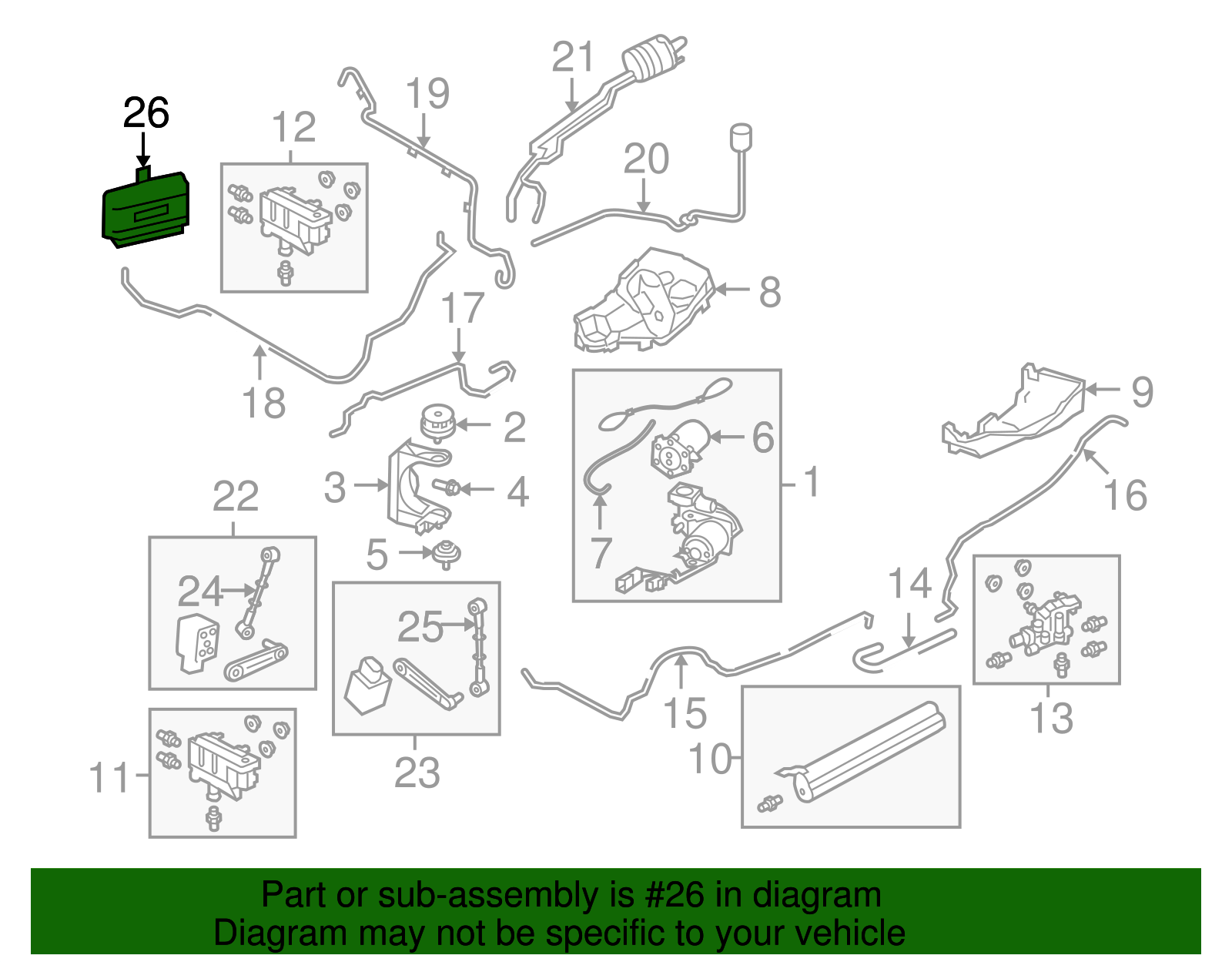 RQT500170 - Control Module 2005-2009 Land Rover LR3 | Land Leaping ...