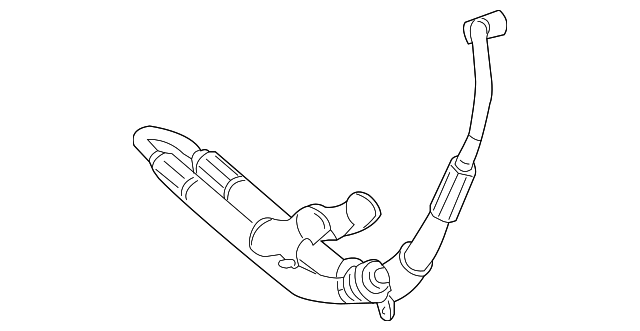 2003-2006 Mercedes-Benz Oil High-Pressure Line 220-320-57-72 | Mercedes ...