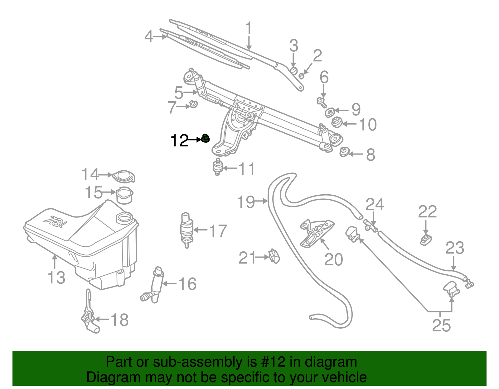 Genuine BMW 07-14-7-185-682 | Mount Insulator Nut | FREE Shipping on ...