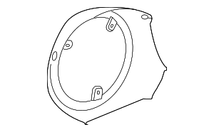 Genuine BMW 32-34-6-763-586 | Rear Cover | FREE Shipping on Most Orders ...