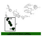 2012-2016 Ford Ignition Housing BV6Z-3511-B | TascaParts.com