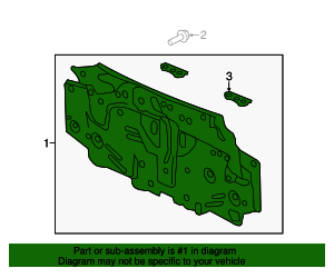 66100-SZT-A02ZZ - Rear Body Panel 2011-2015 Honda CR-Z | Honda Parts Online