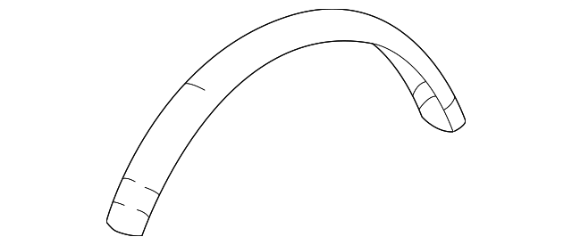 2004-2006 Lexus LS430 Wheel Opening Molding 75874-50040 | OEM Parts Online