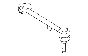 2001-2003 Lexus LS430 Track Bar 48705-50010 | OEM Parts Online