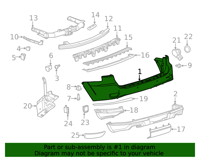 2016-2020 Jeep Grand Cherokee Bumper Cover 68310167AA | TascaParts.com