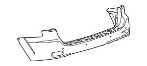 2011-2015 Jeep Grand Cherokee Bumper Cover 1VQ66TZZAA | TascaParts.com