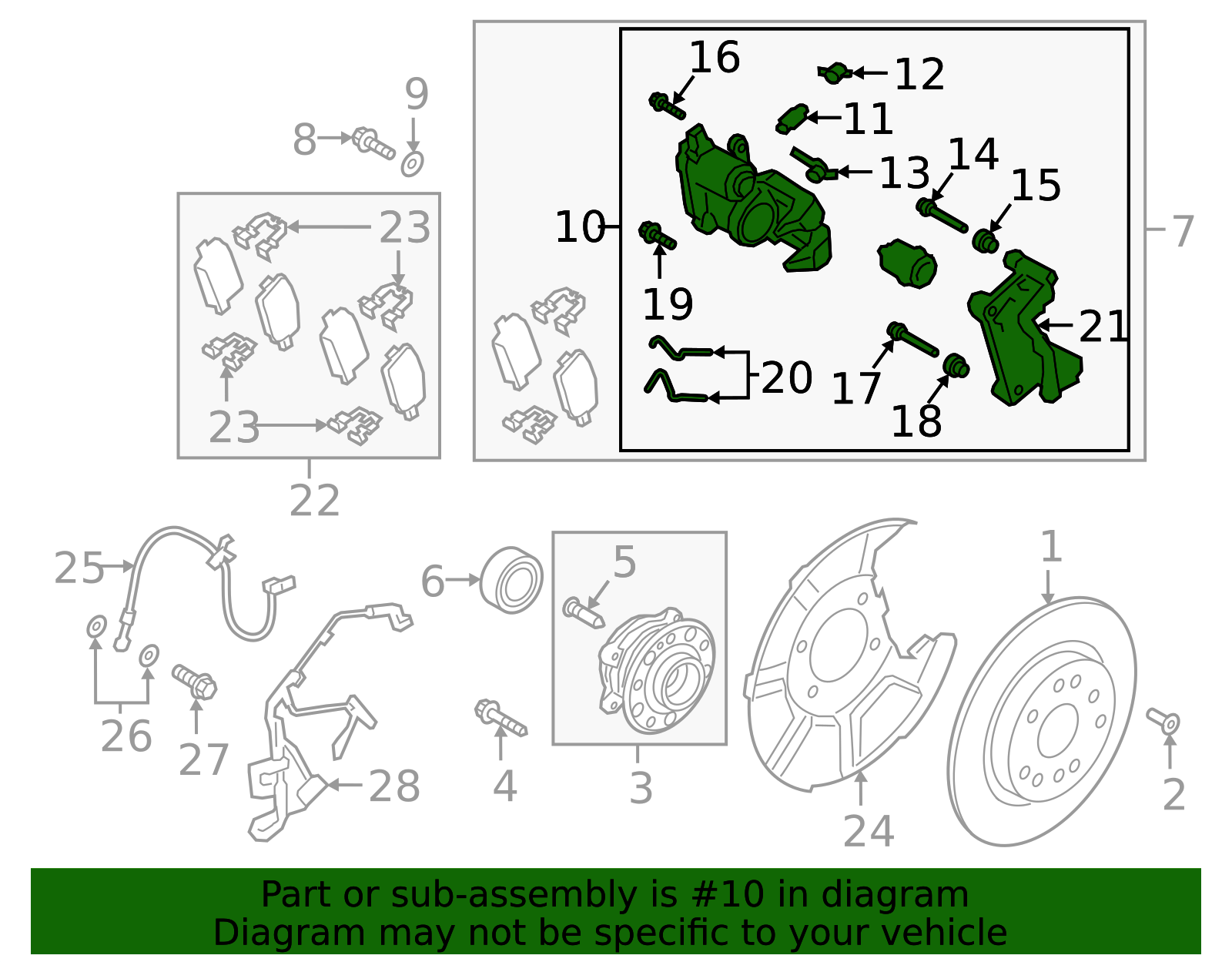 2019-2020 Hyundai Santa Fe Caliper 58310-S1A30 | OEM Parts Online