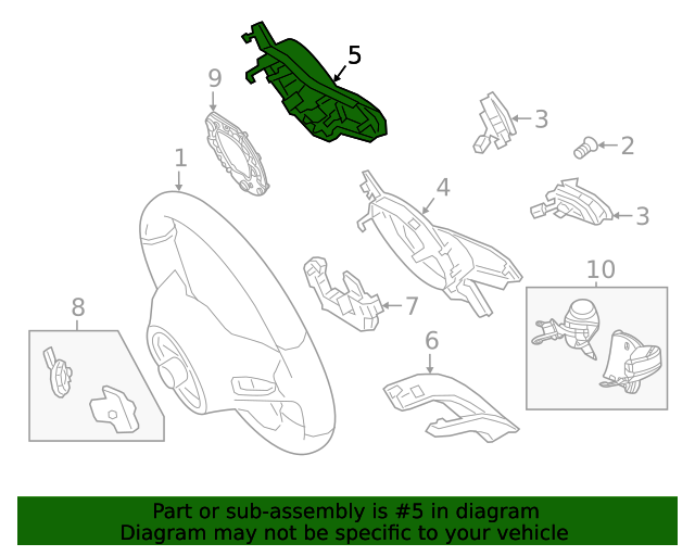 099-464-00-05-9E38 - Cover 2019-2024 Mercedes-Benz | AutoNation Parts