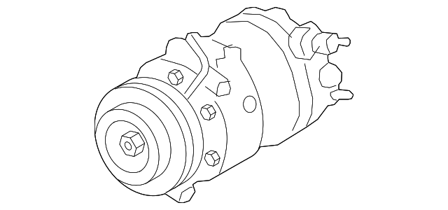 Genuine OEM Compressor Assembly Part# LR112584 Fits 2014-2021 Land ...