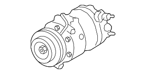 2014-2021 Land Rover Compressor Assembly LR112584 | OEM Euro Parts