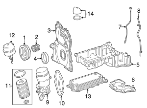 642-010-38-72 - Engine Oil Dipstick 2012-2013 Mercedes-Benz S 350 ...