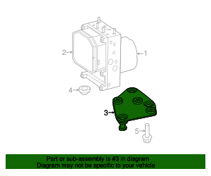 906-431-03-40 - Bracket 2010-2013 Mercedes-Benz | Mercedes-Benz USA Parts