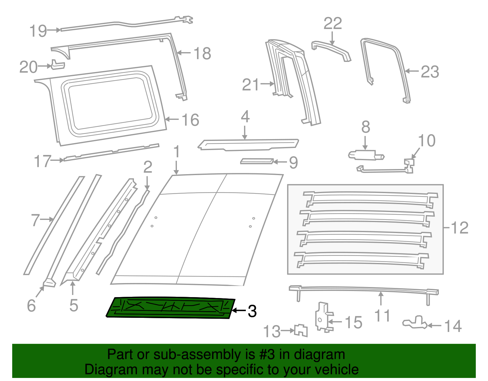 68373119aa - Parking Brake Adapter Assembly Left | Mopar Parts Canada
