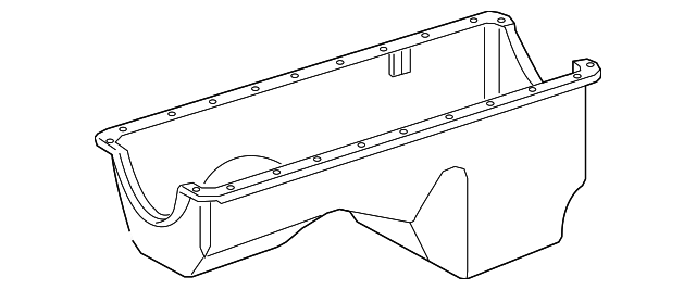 Genuine OEM Ford Part - Oil Pan YC3Z-6675-A | Genuine OEM Ford Parts ...