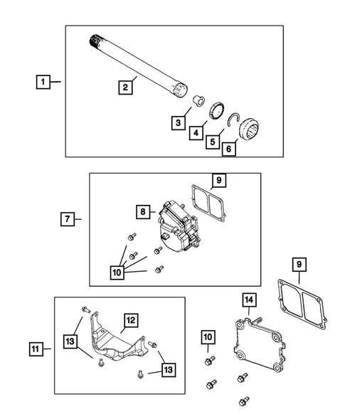 Front Axle Disconnect for 2023 Jeep Wrangler | OEM Parts Online