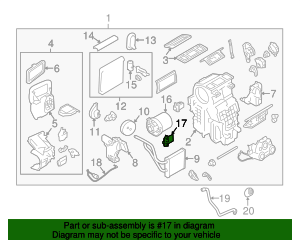 27150-EY00A - HVAC Blower Motor Resistor 2012-2019 Nissan | AutoNation ...