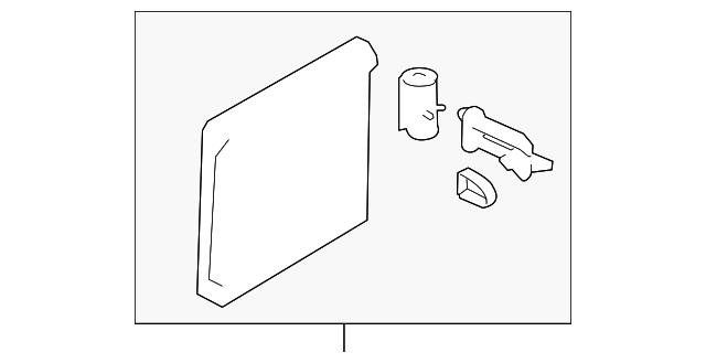 2012-2019 Nissan Evaporator Core 27280-1HS0B | TascaParts.com