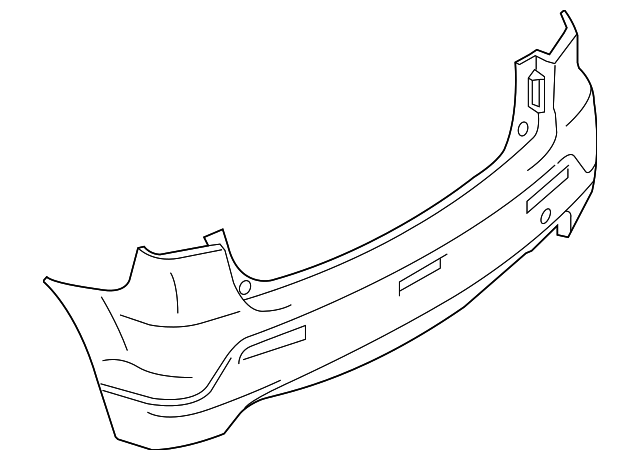 6410C027 - Bumper Cover 2011-2012 Mitsubishi Outlander Sport ...