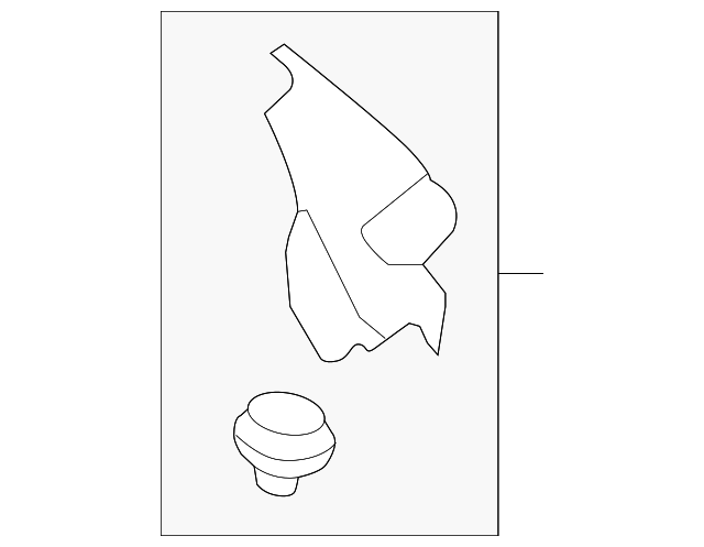 2013-2020 Subaru BRZ End Filler 91423CA011 | Subaru Parts Store