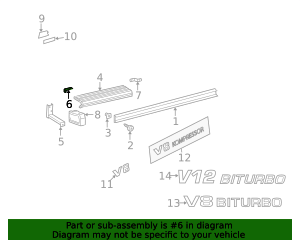 463-850-01-14 - Front Bracket - 2002-2018 Mercedes-Benz ...