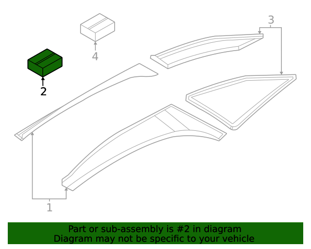 54345a05df3 - 2021-2024 BMW Front Reinforced Retainer Kit (54-34-5-A05 ...