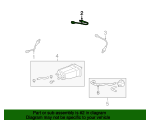 2003-2004 Lexus GX470 Oxygen Sensor 89465-60200 | OEM Parts Online