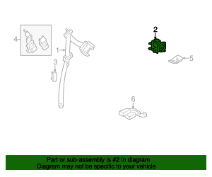 2015-2021 Nissan Murano Lap & Shoulder Belt 88854-9UA8A | Temecula ...