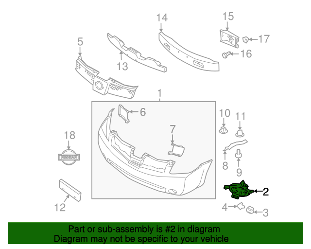 2004-2006 Nissan Finish Panel - Driver's Side (LH) 62257-5Z000 ...