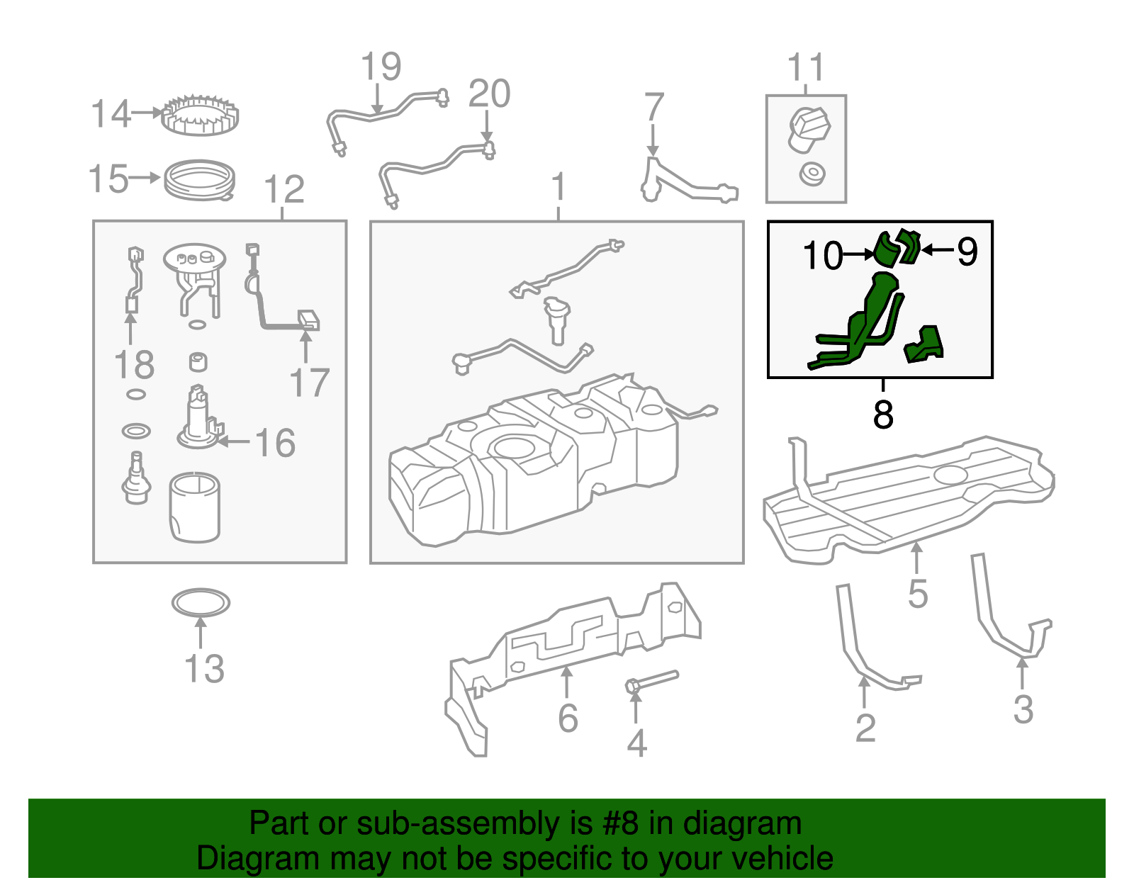 77201-0C121 - Filler Neck 2014-2021 Toyota Tundra | Longo Toyota Parts