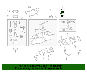 Genuine Toyota Fuel Tank Cap part# 77300-07010 for 2012-2015 Toyota ...
