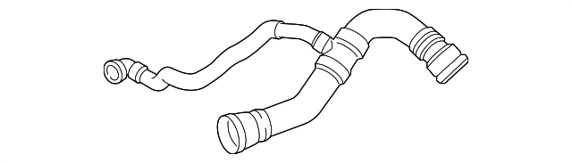 17-12-7-619-256 - Lower Hose 2012-2018 BMW | BMW Mini Parts Depot