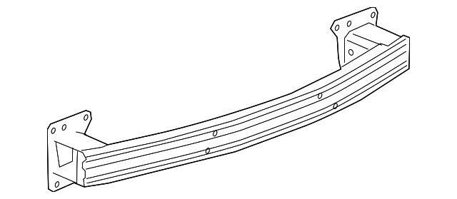 84931851 - Rear Bumper Impact Bar 2020-2023 Cadillac XT6 | Chevrolet ...