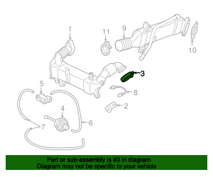 Genuine BMW 11-71-7-786-146 | Cooler Assembly Clamp | FREE Shipping on ...