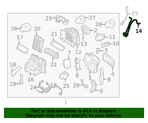 32226877 - High-Quality A/C Evaporator Drain for 2017-2025 Volvo ...