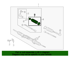 2005-2016 Land Rover Boot Kit QFW500010 | JaguarParts.com